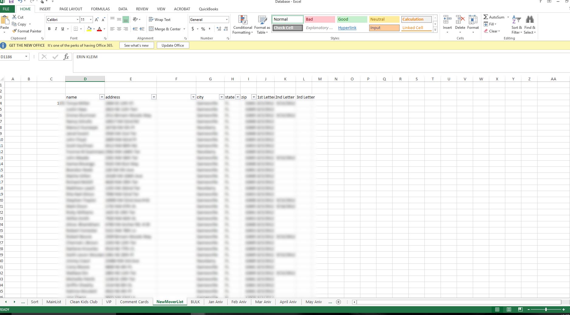 small business customer database – Independent Restaurant Consultants